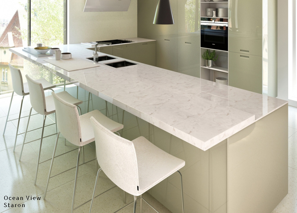 Staron Countertop Material at Pacific American Lumber