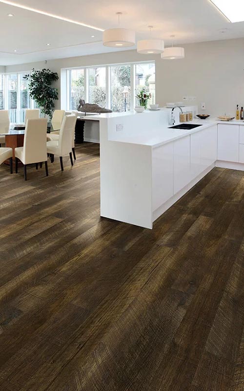 Small batch hardwood flooring by Hallmark Flooring.