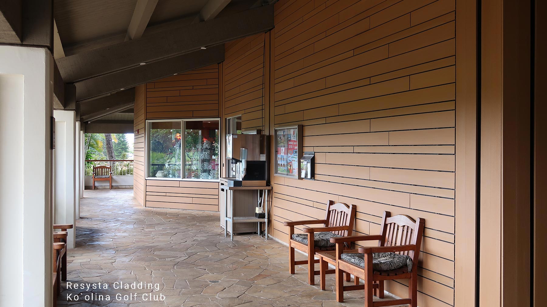 Resysta decking and cladding material available here.