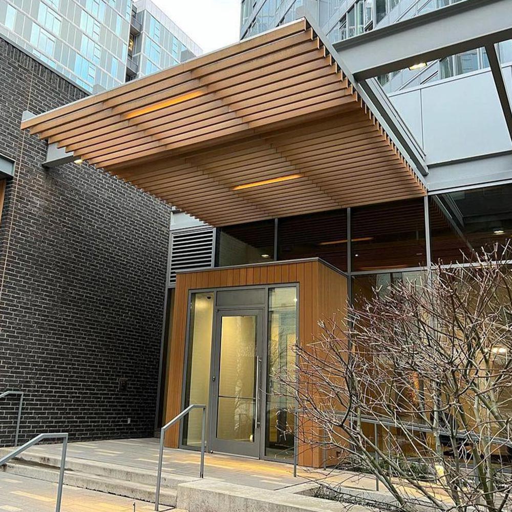 Resysta decking and cladding material available here.